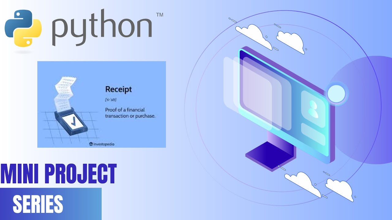Receipt Automation Using Python Youtube