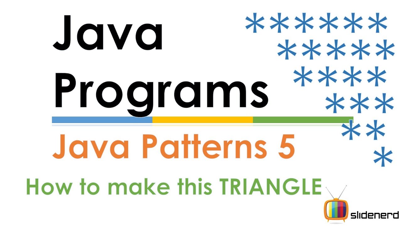 60 Java Patterns Triangle 4 Code Youtube