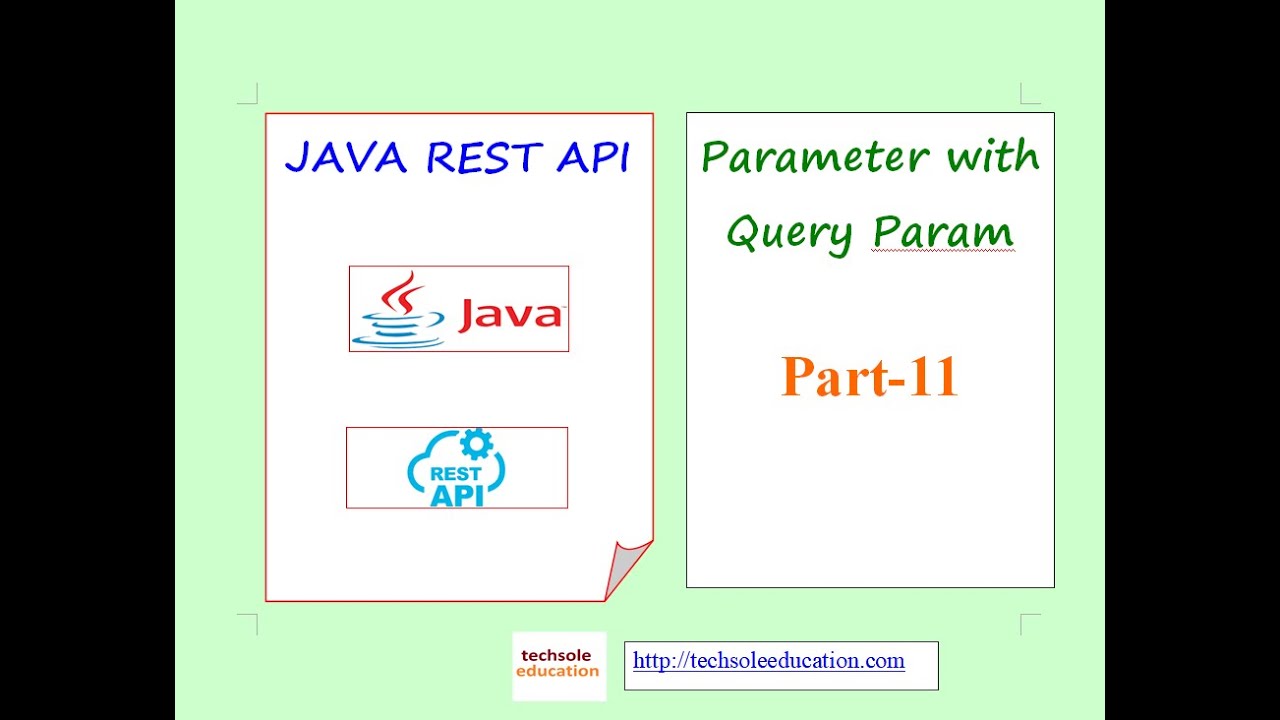 Java Rest Api Part 11 Queryparam Annotation Youtube