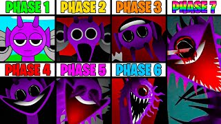 Sprunki All Character Together Phase 1 Vs Phase 2 Vs Phase 3 Vs Phase 4 ...