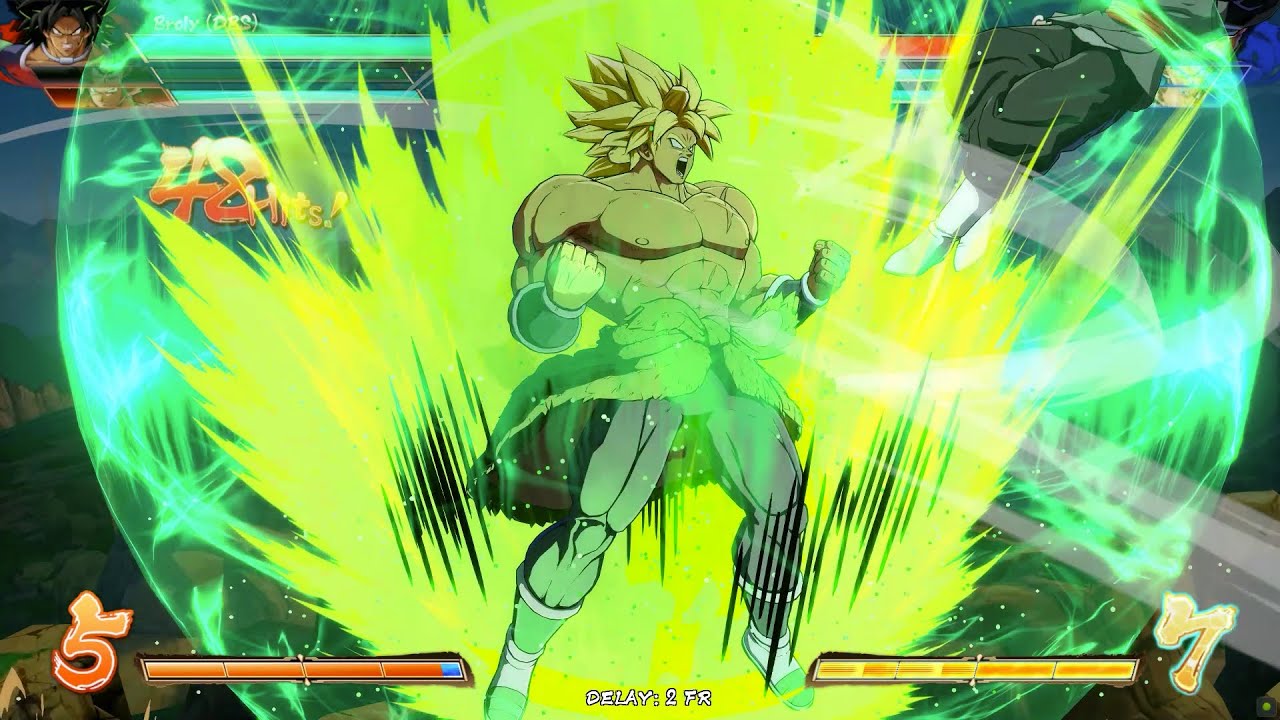 Dbfz New S Broly Loop Tod Youtube