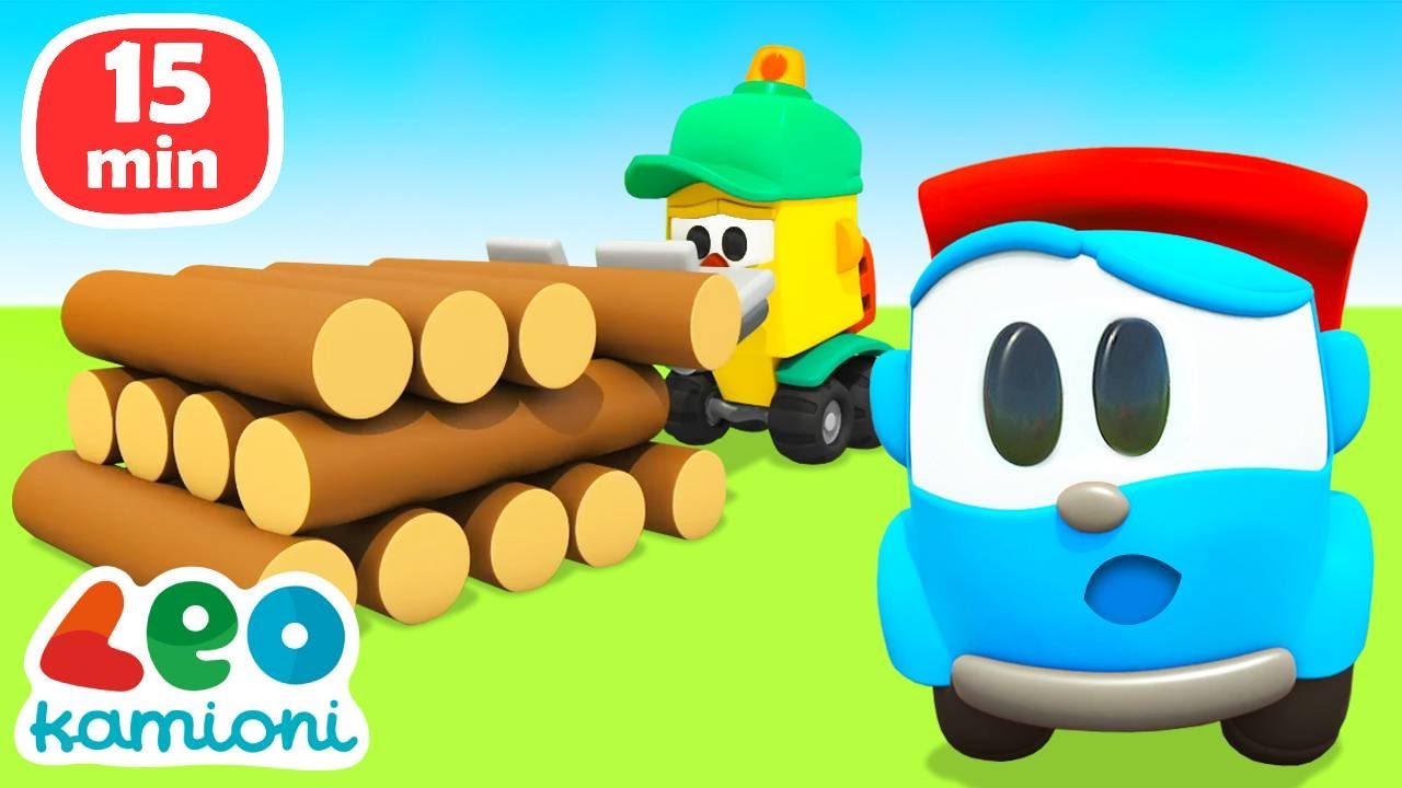 Filma Vizatimorë Për Bebe Leo Kamioni Makina Lodër Dhe Kamionë Youtube