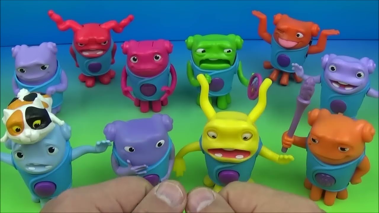 2015 Home Set Of 10 Mcdonald S Happy Meal Collection Movie Toy S