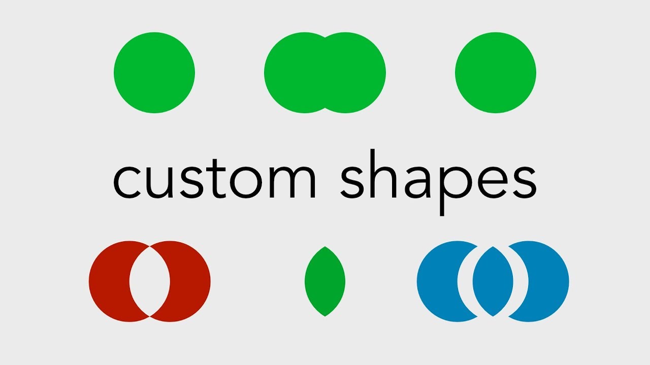 Affinity Designer Tutorial Custom Shapes Youtube