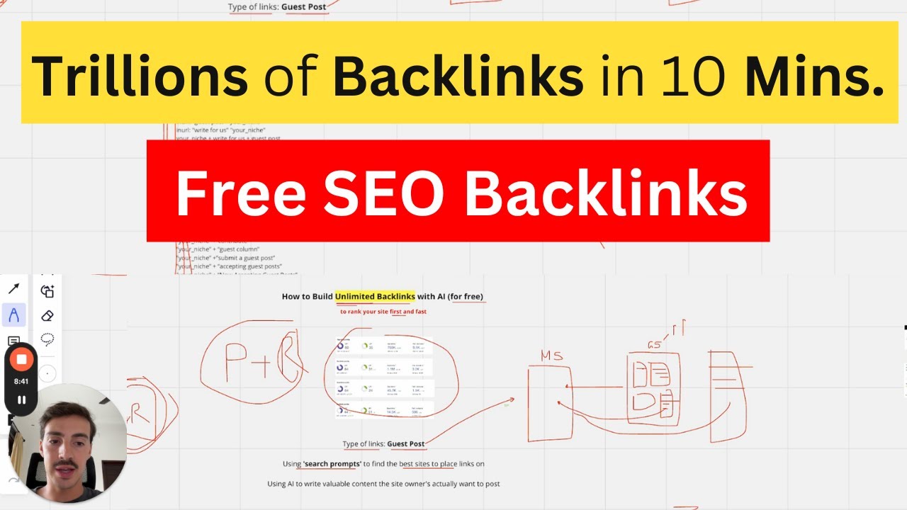 How I Build Unlimited Backlinks With Ai For Free Youtube