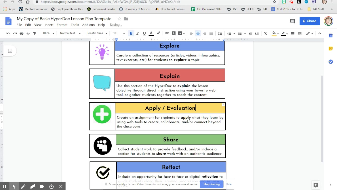 T4e Overview Of Hyperdocs Lesson Youtube