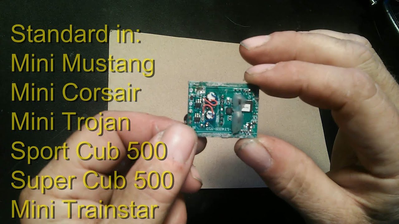 V761 Receiver Brushless Esc Control Youtube