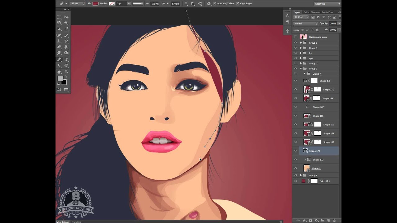Vector Art Lips Color Palette Lipstutorial Org