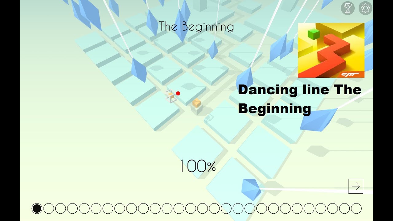 Dancing Line Pc The Beginning Youtube
