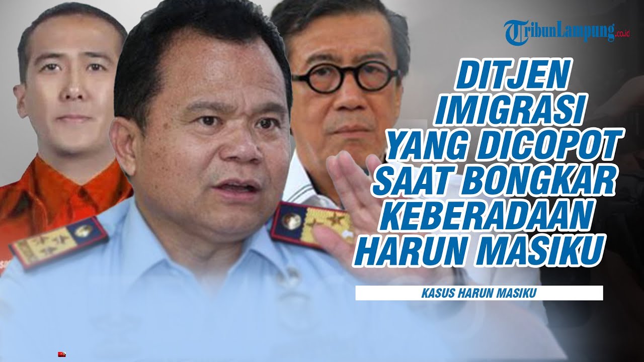 Sosok Eks Dirjen Imigrasi Yang Dicopot Yasonna Laoly Saat Usut
