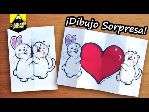 пёџcomo Dibujar Un Corazon Dibujo Sorpresa Dibujameonline