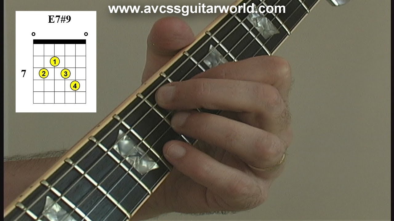 Guitar Lessons The E7 9 Chord For Beginners Very Unique Chord To