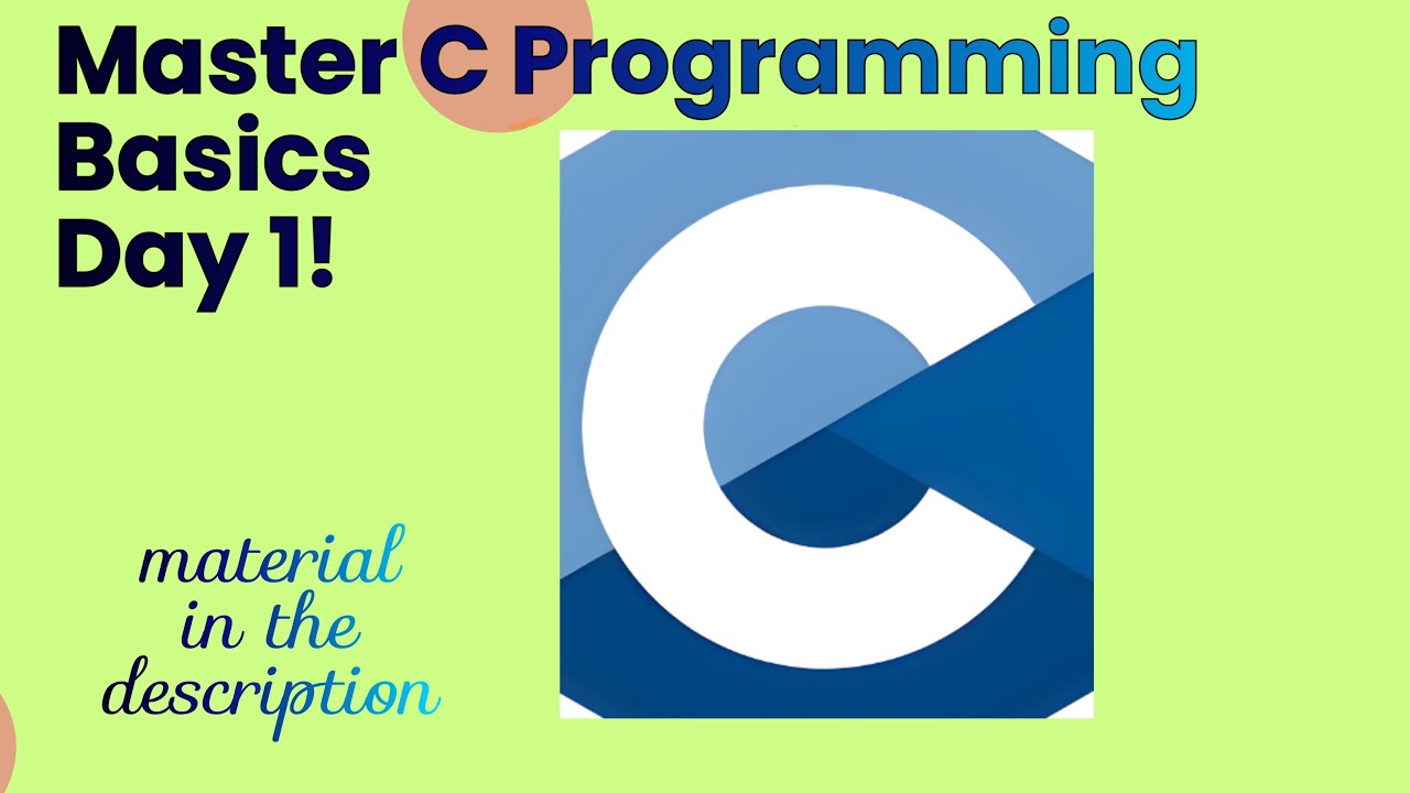 C Language Class 1 Youtube