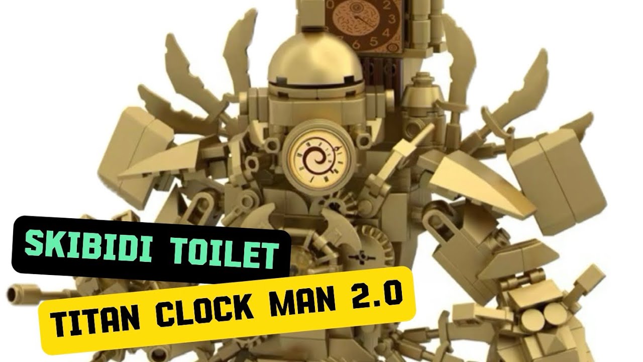Skibidi Toilet Lego Upgraded Titan Clock Man 2 0 Speed Build レゴ 레고