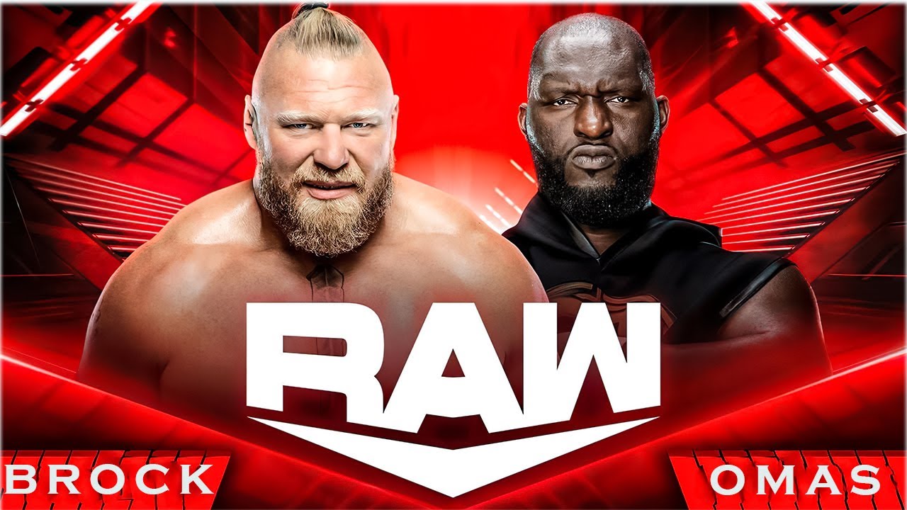 Brock Lesnar Vs Omas Wwe Raw Wwe 2k22 Youtube