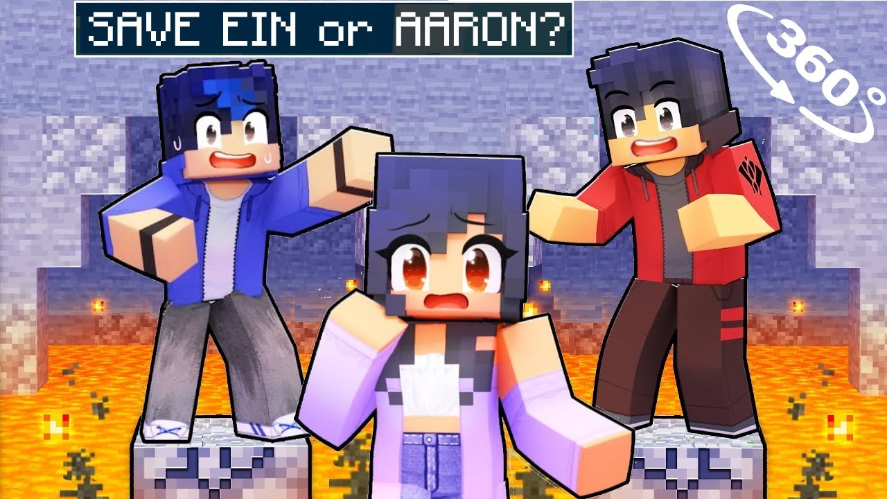 Which Friend Will Aphmau Save In Minecraft 360 Youtube