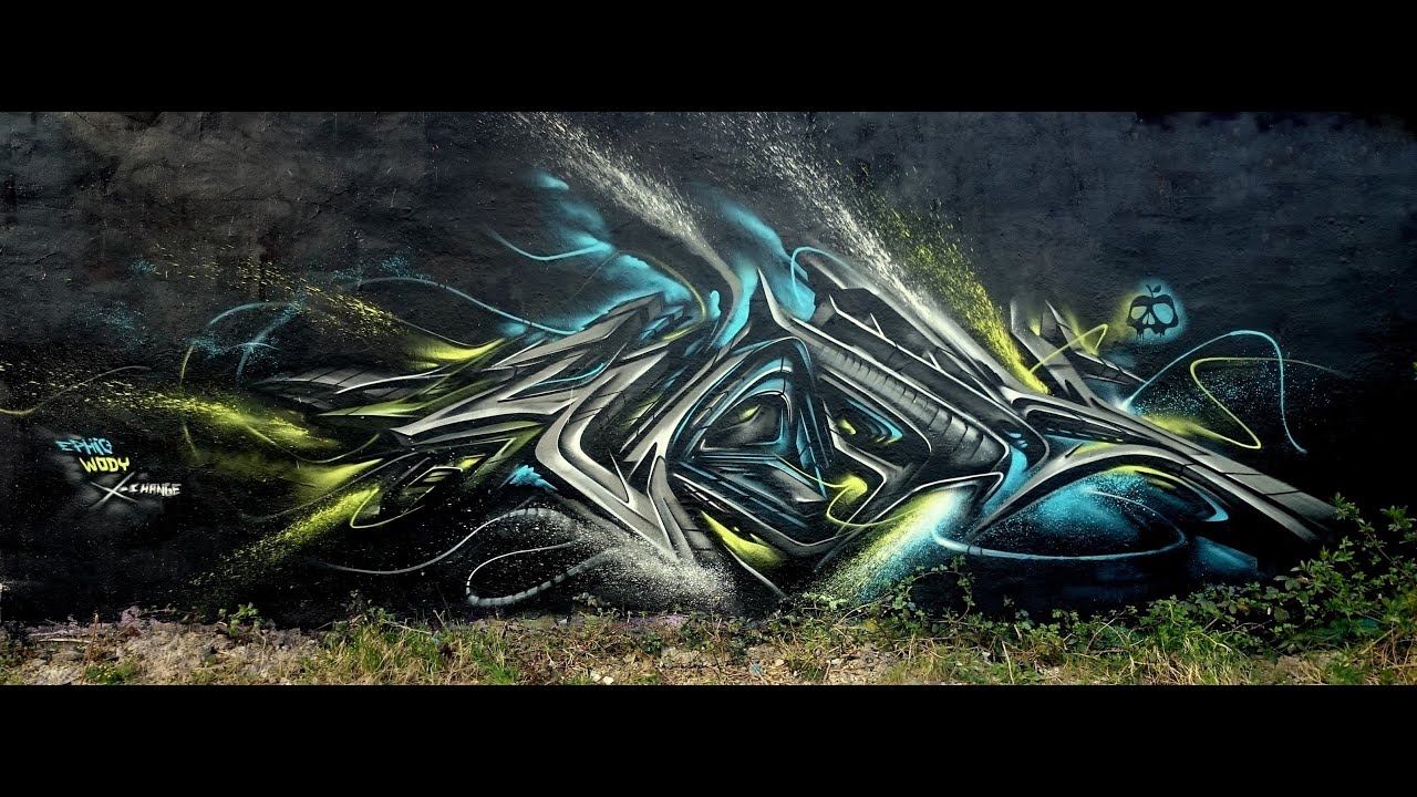 Ephiq Graffiti Art Part2 By Risanstyle Youtube