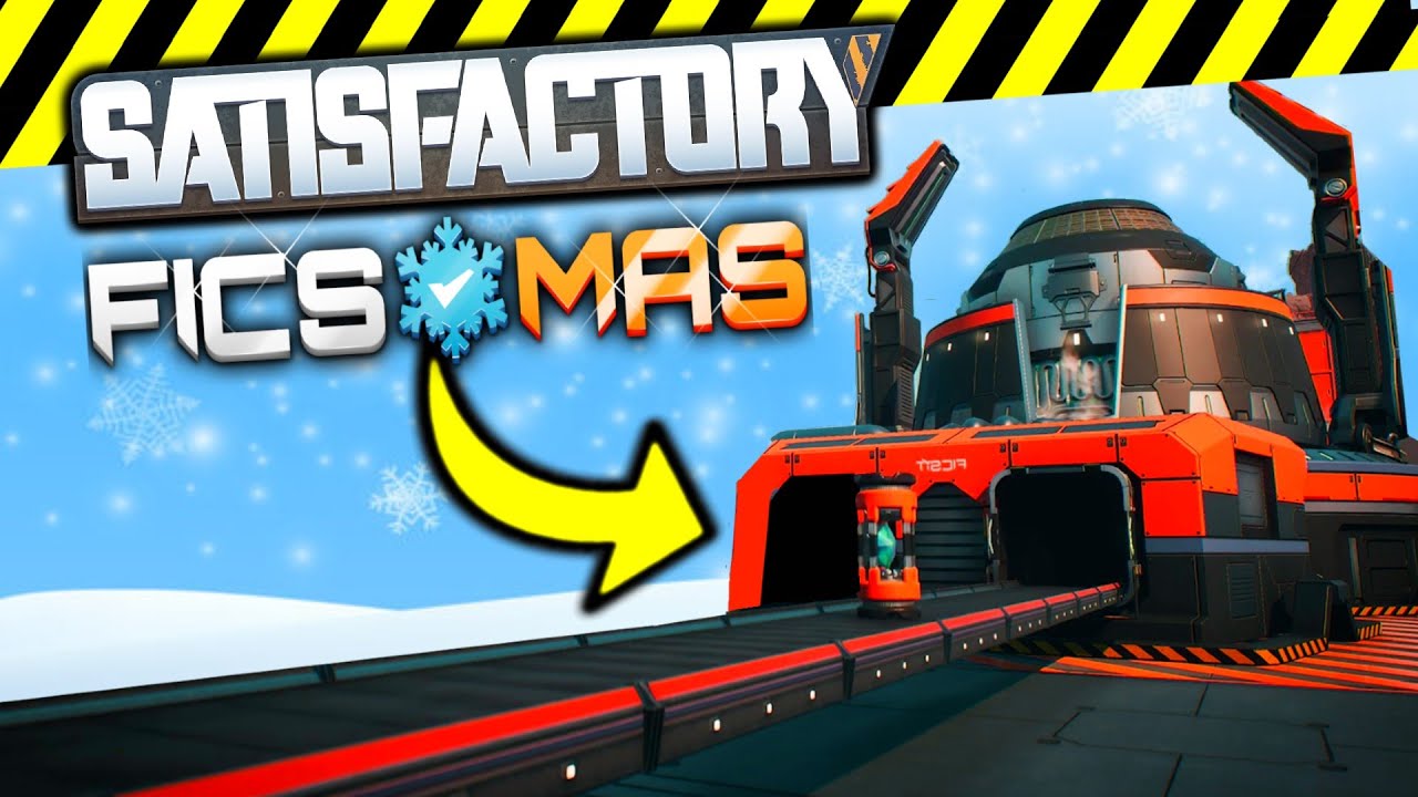 Satisfactory 1 0 Christmas Event Ficsmas Part 1 Youtube