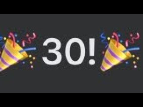 30 Subscriber Special Youtube
