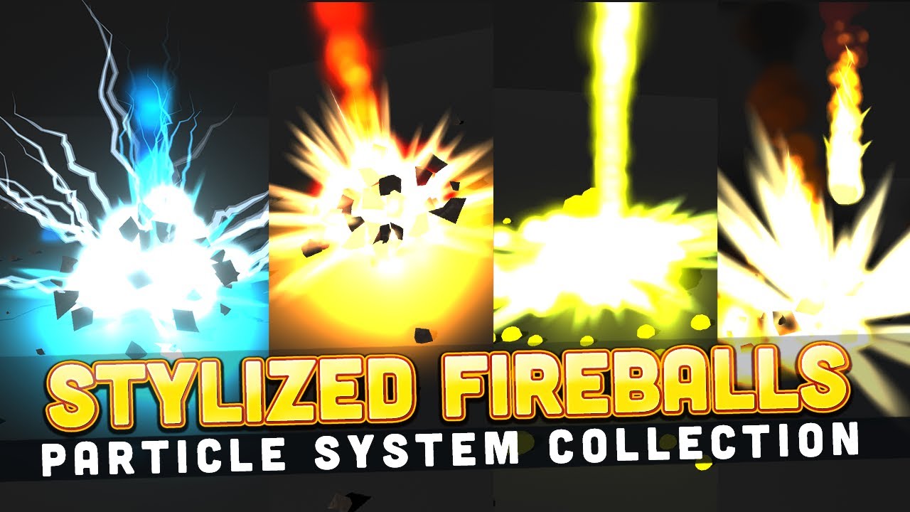Stylized Fireballs Unity Asset Youtube