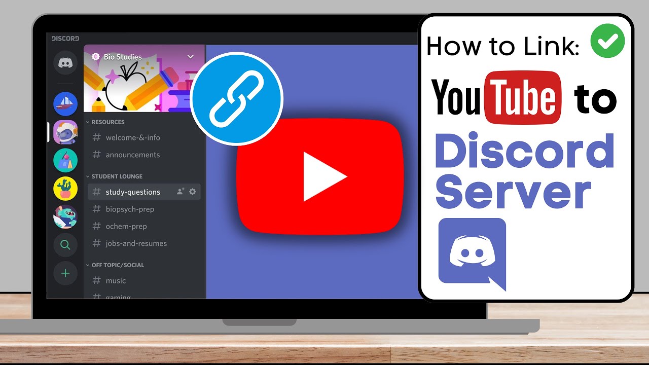 How To Add Youtube To Discord Server Youtube