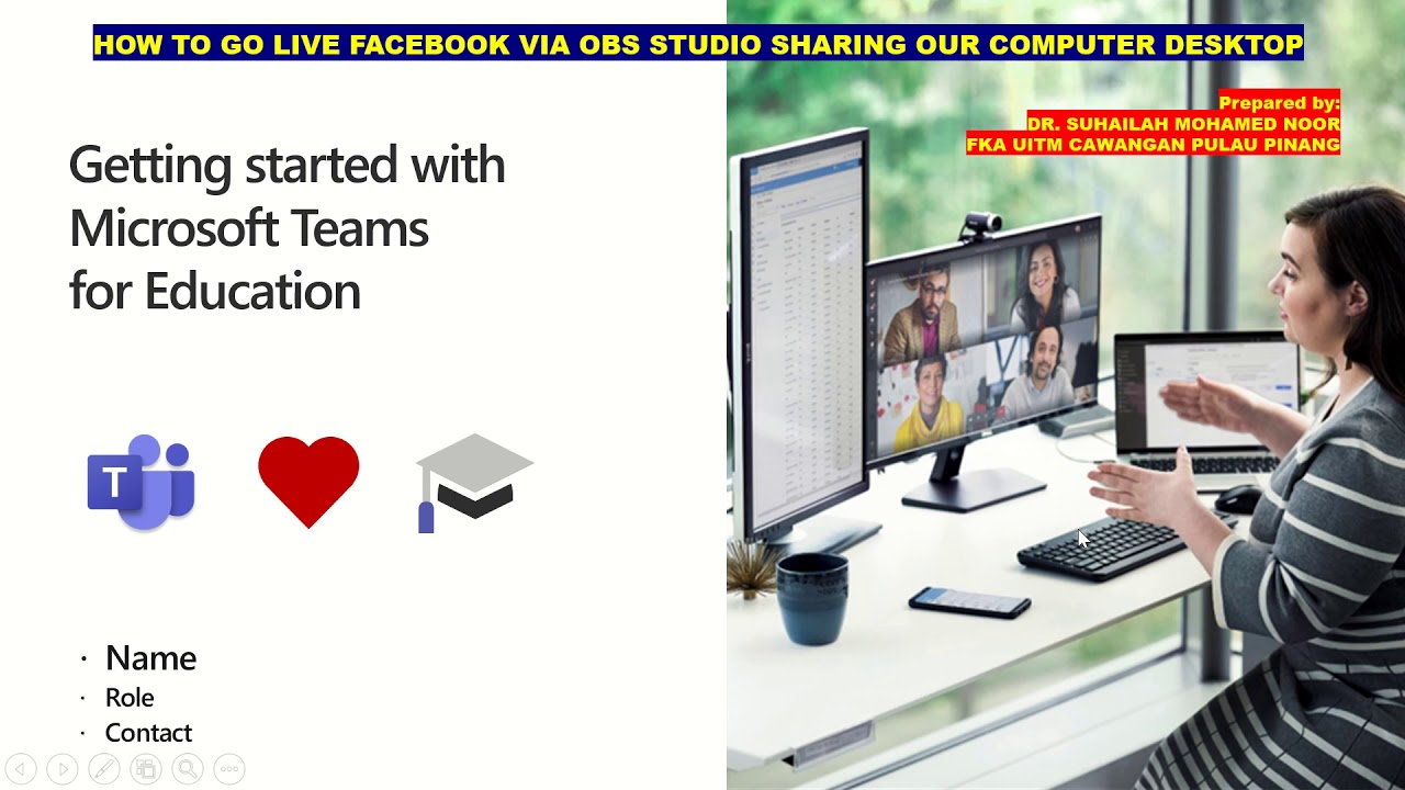 Using Obs Studio For Facebook Live Dadscience