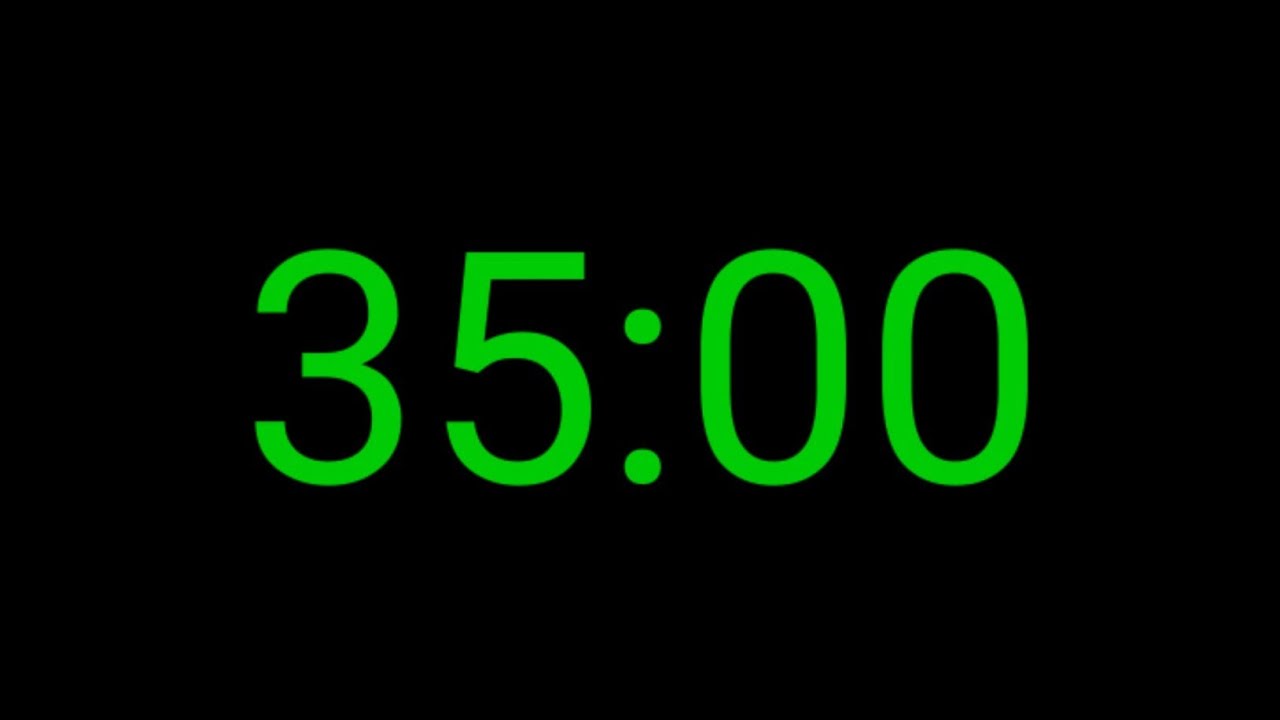 35 Minute Timer Youtube
