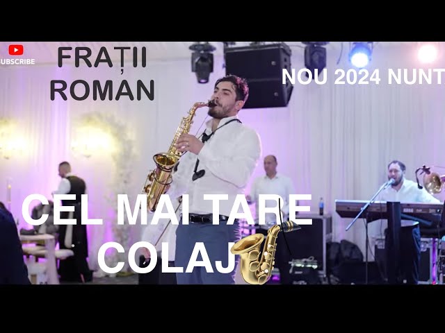 Nou 2024 Colaj Saxofon SÂRBA MONDIALĂ Fratii Roman LIVE NUNTAon
