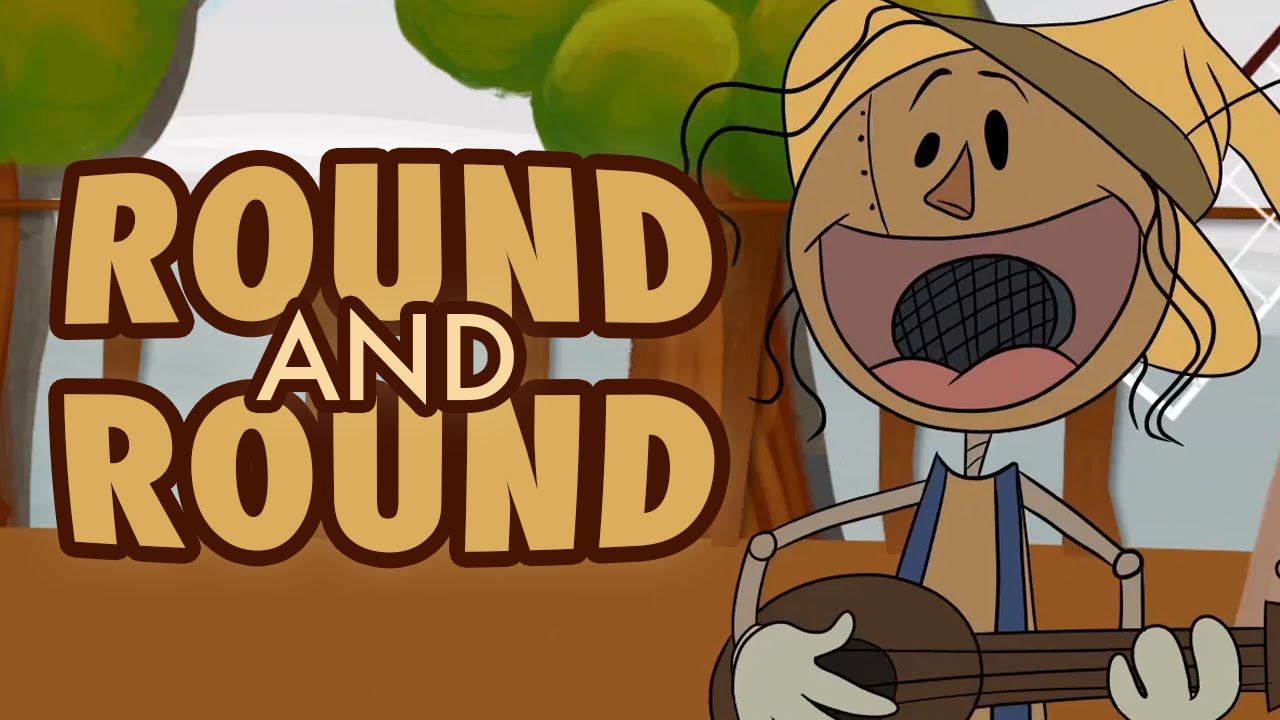Round And Round Silly Interactive Song For Children Youtube