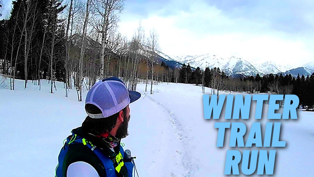 Trail Running In Winter Is Our Favorite Join Me The Huskies For A