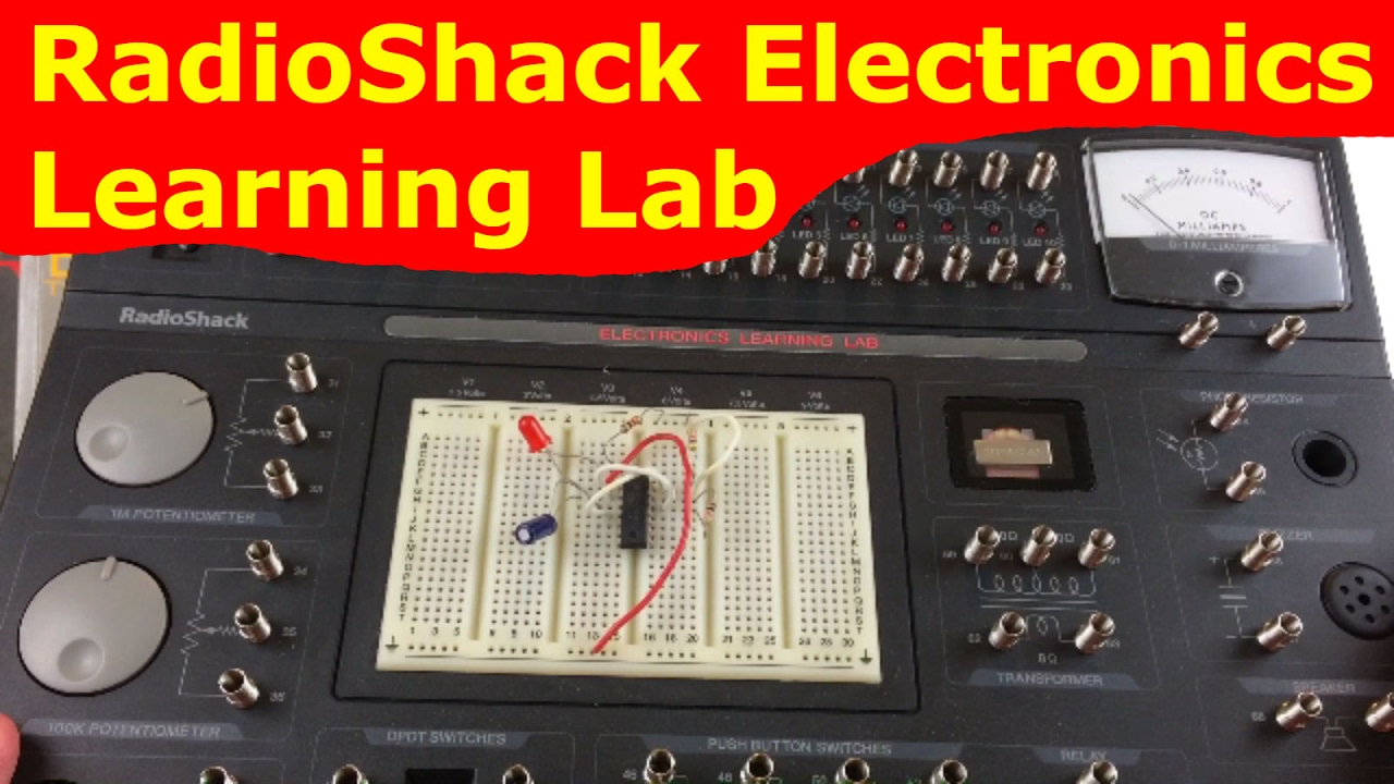 Radio Shack Electronics Learning Lab Ebay Video Demo Youtube