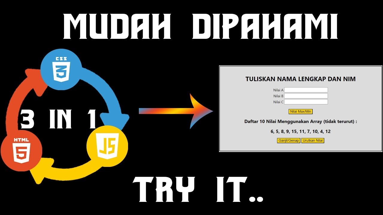 03 Exercise Html Css Javascript Youtube