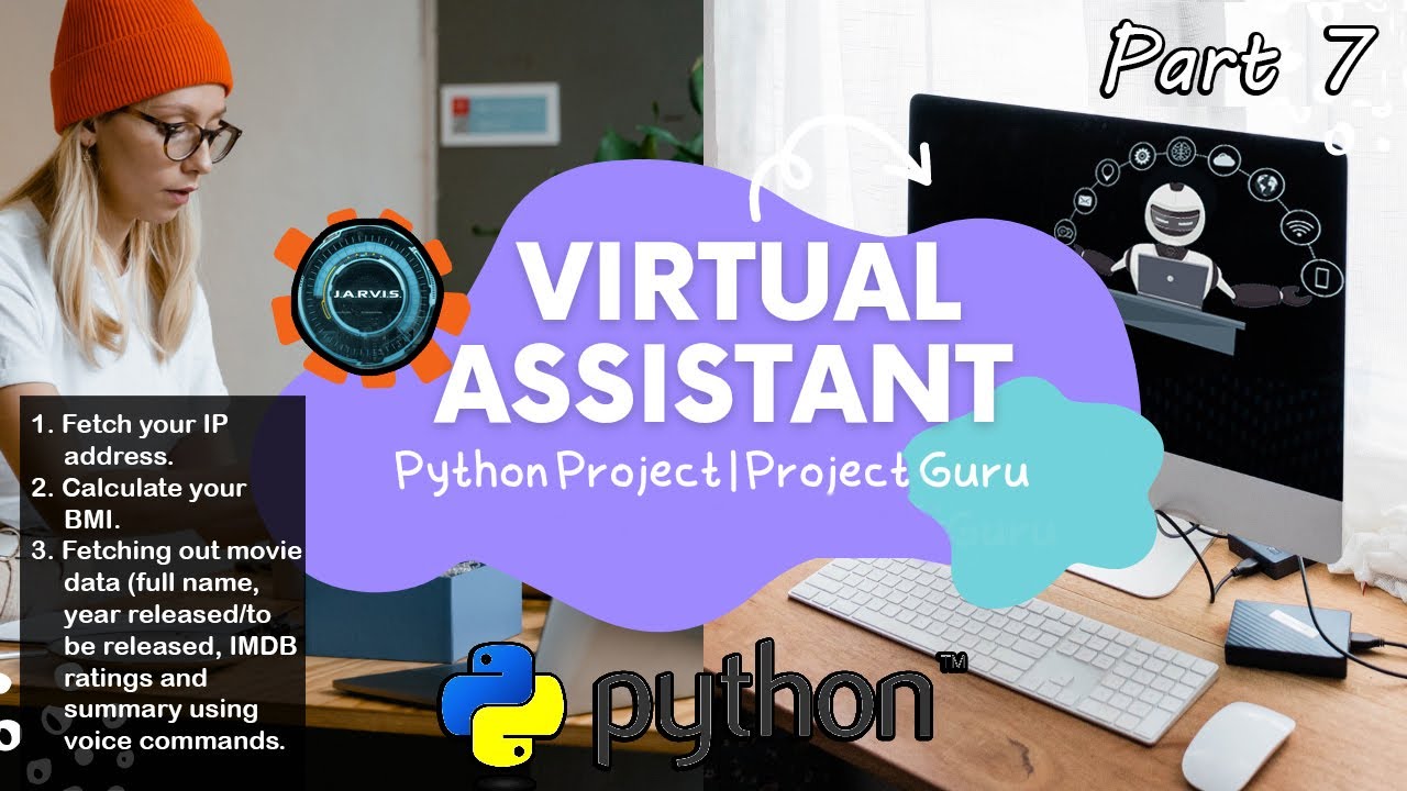 Real Time Gui Based Jarvis Full Virtual Assistant Project Part 7