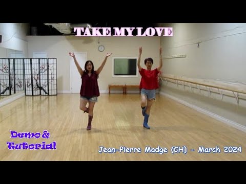 Take My Love Line Dance Dance Teach Jean Pierre Madge Regina