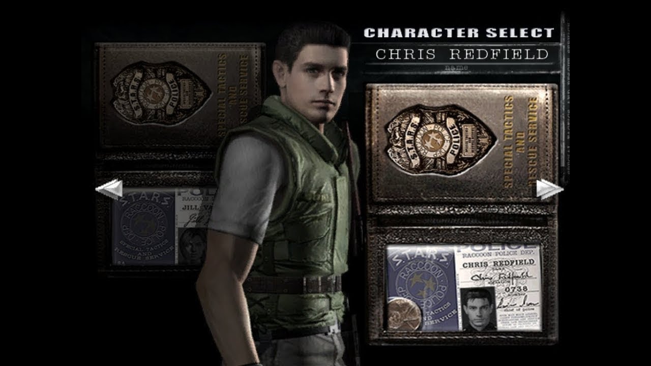 Resident Evil Remake Chris Redfield Cutscenes Game Movie 1998 2015