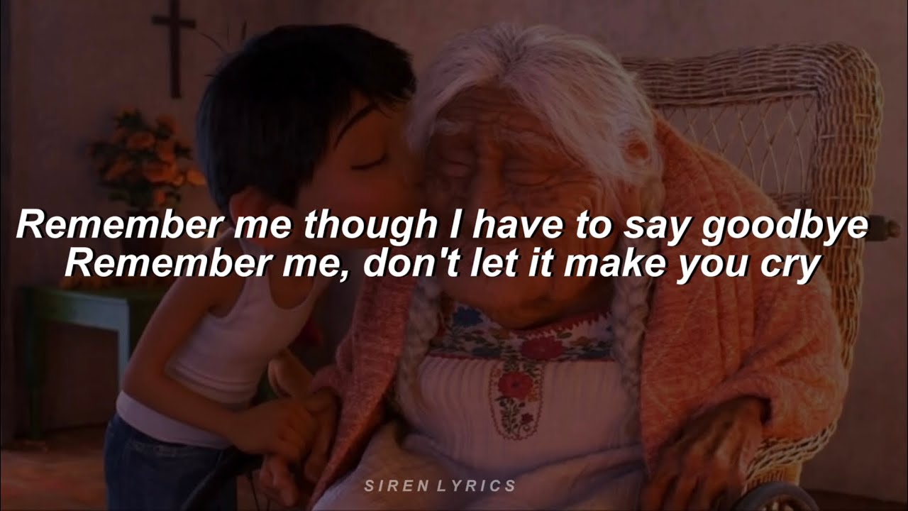Remember Me Coco Lyrics At Adolph Grier Blog