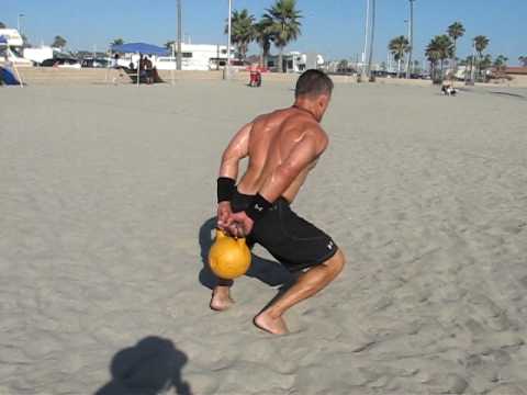 Steve Maxwell Kettlebell Hack Squat Youtube