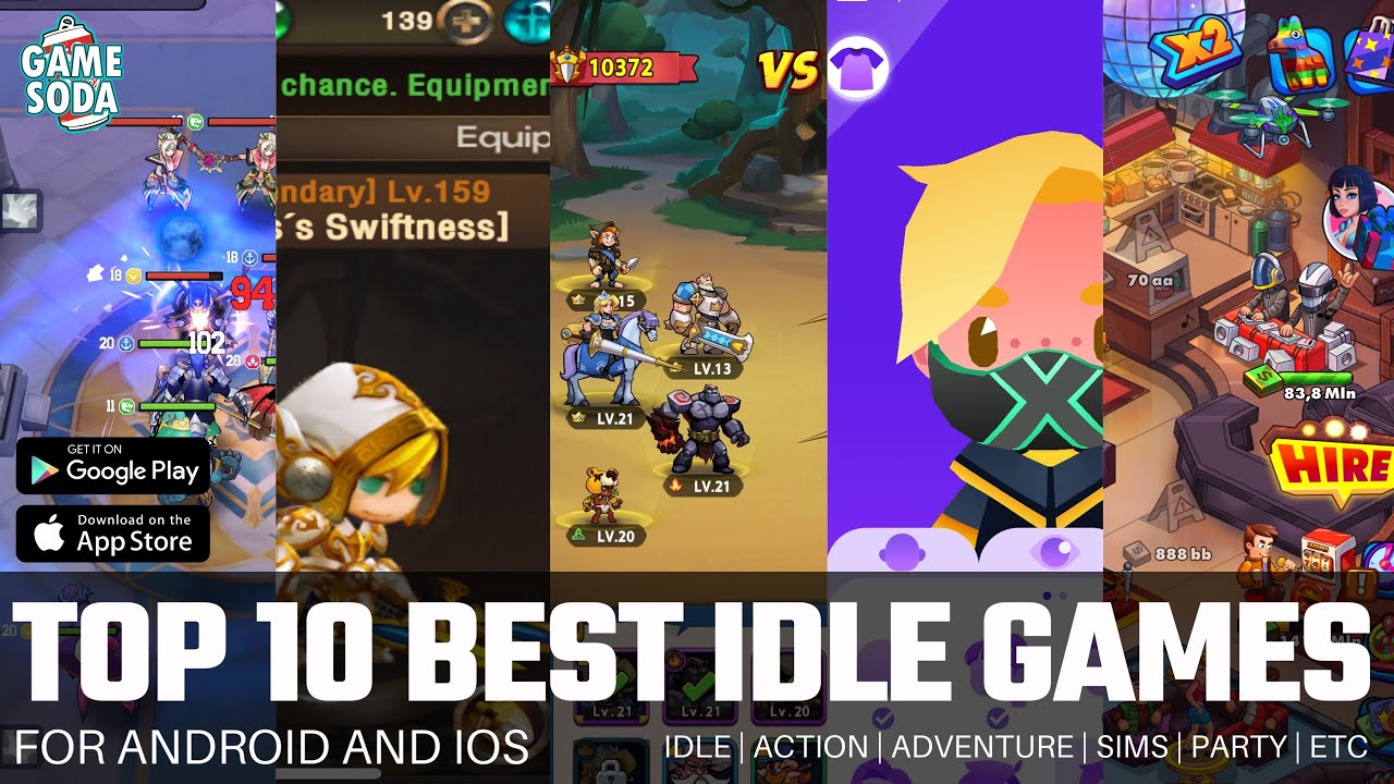 Top 10 Best Idle Games For Android And Ios Under 100mb Gamesoda