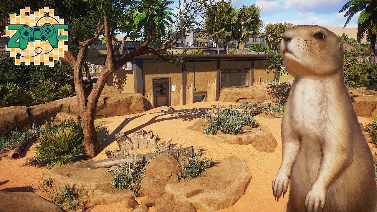 Prairie Dog Habitat Planet Zoo Speed Build Limpopo Ep13 Youtube