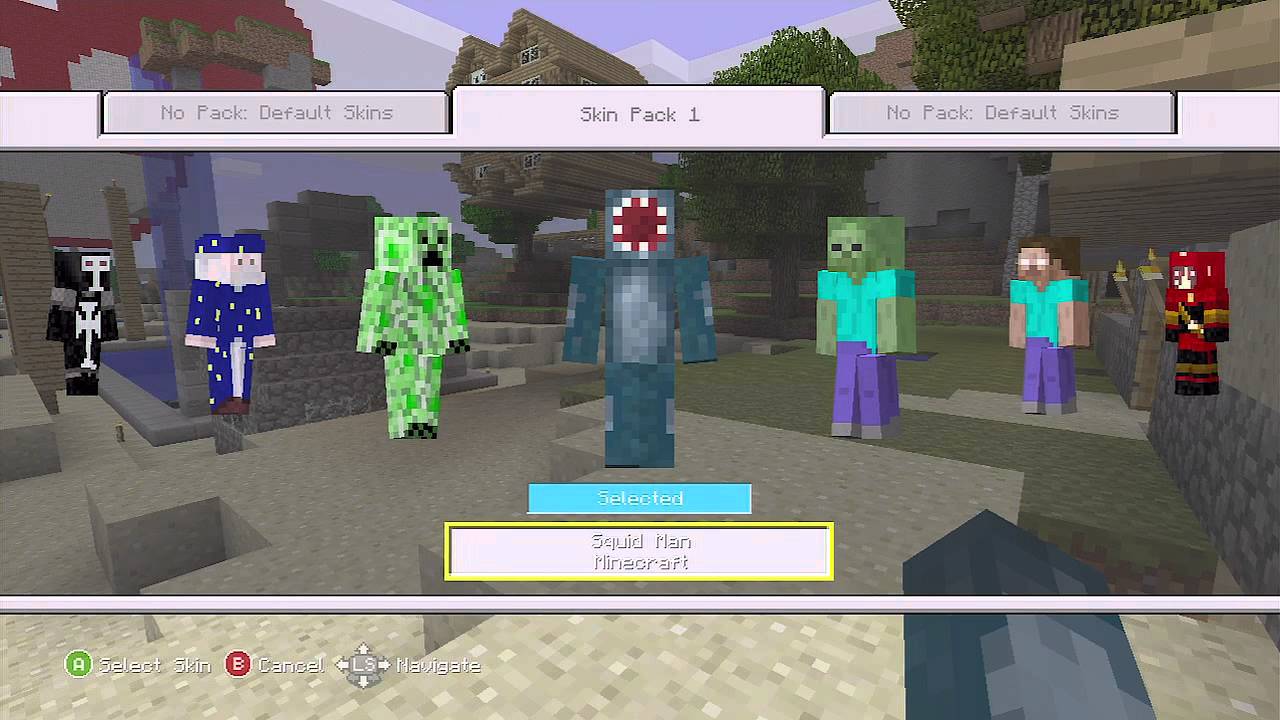 Xbox 360 Minecraft Skin Pack 3 Skin Pack 3 For Minecraft Xbox 360
