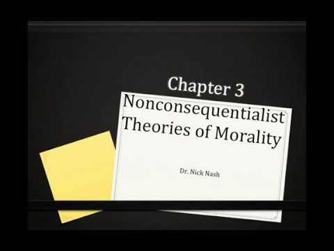 Nonconsequentialist Theories Of Morality Youtube