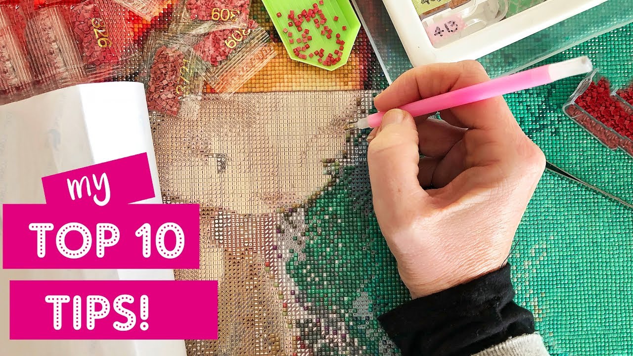 Top 10 Tips For Diamond Painting Youtube