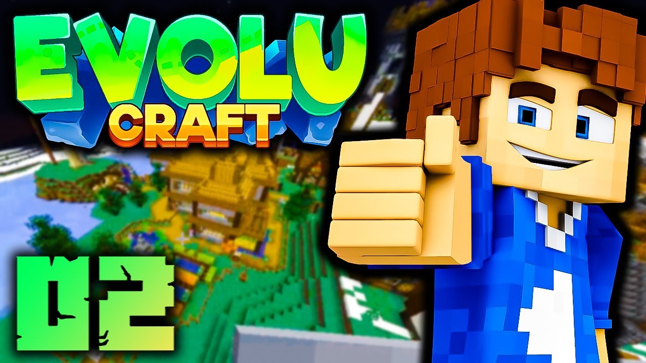 Evolucraft 02 Rejoignez Ma Ville Minecraft Youtube