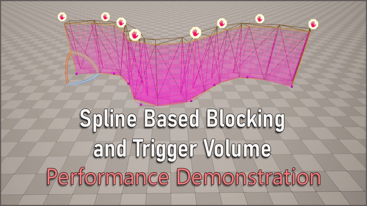 Spline Based Blocking And Trigger Volume