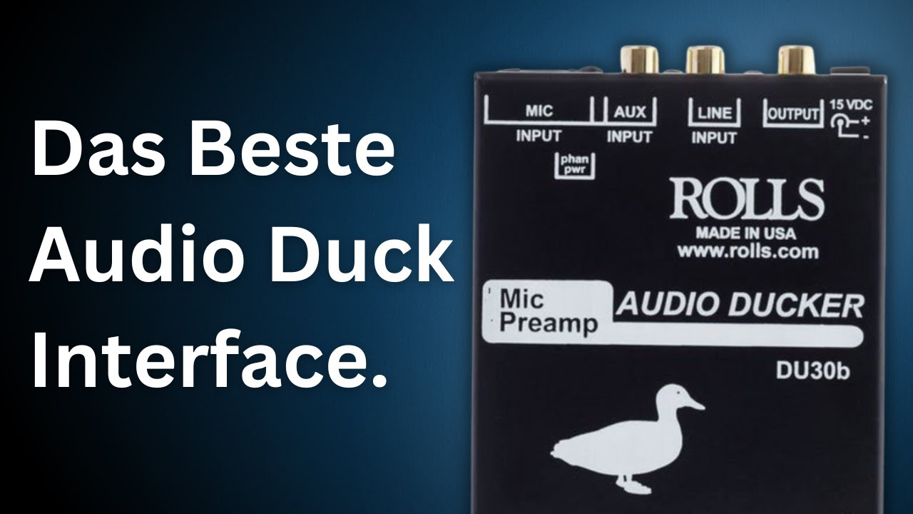Das Beste Talk Over Interface Rolls Audio Ducker Youtube