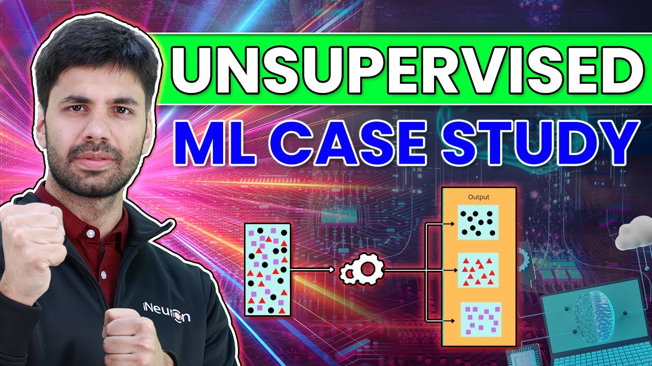 Unsupervised Ml Case Study Machine Learning Ineuron Youtube