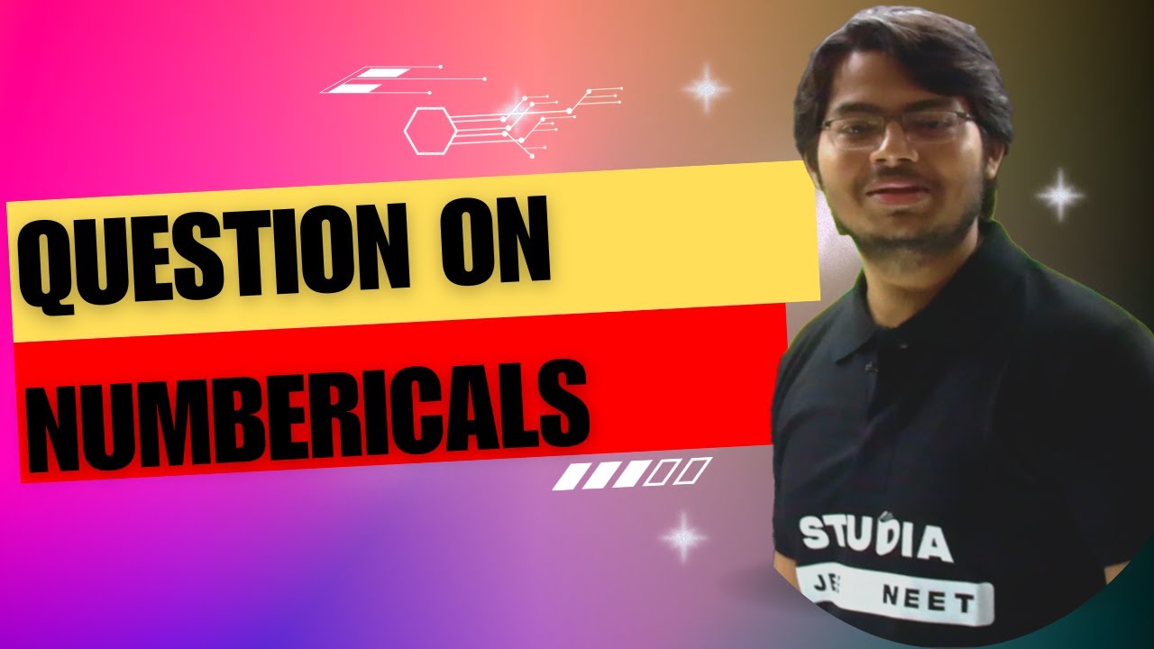 Numerical Question Physics Jee Neet Preparation Youtube