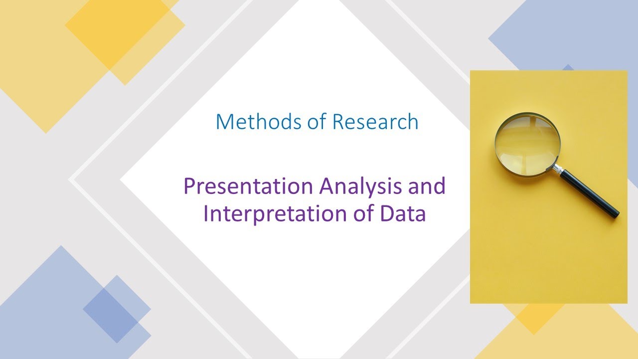 What Is The Collection Classification Analysis Presentation And