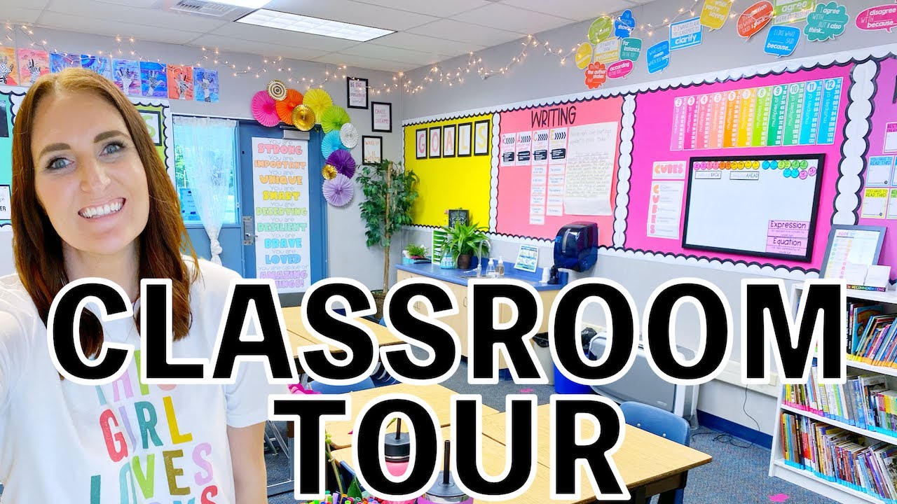Classroom Tour 5th Grade 2021 Classroom Setup And Decor Youtube
