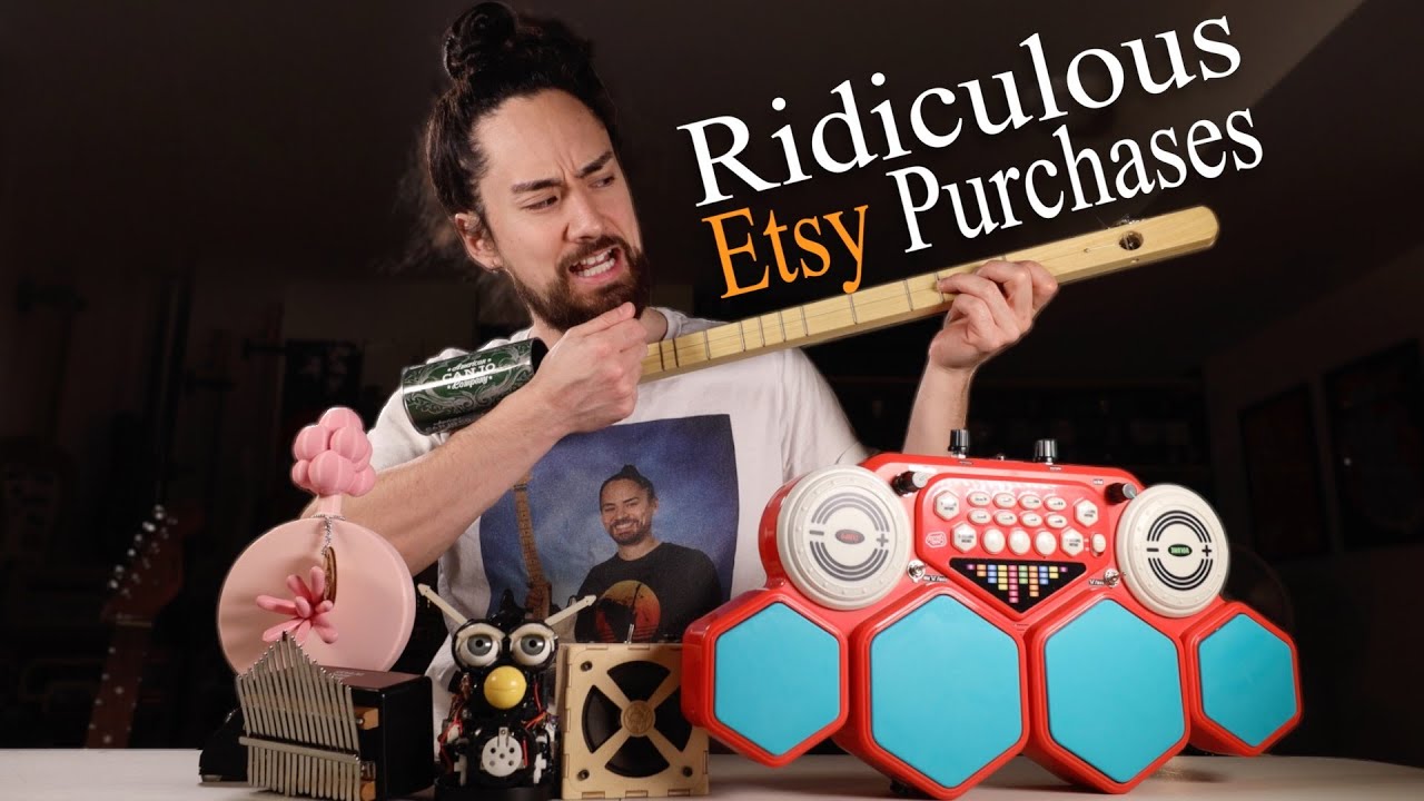 Making Music With Things I Bought On Etsy Youtube